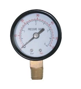 SPLASH Pressure Gauge From plastic